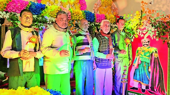 People of Baranwal community celebrated Maharaja Ahibaran Jayanti ...