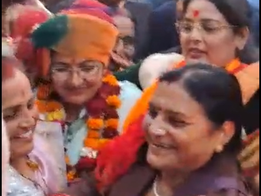Satna - Minister of State Pratima Bagri reached Satna, great welcome at ...