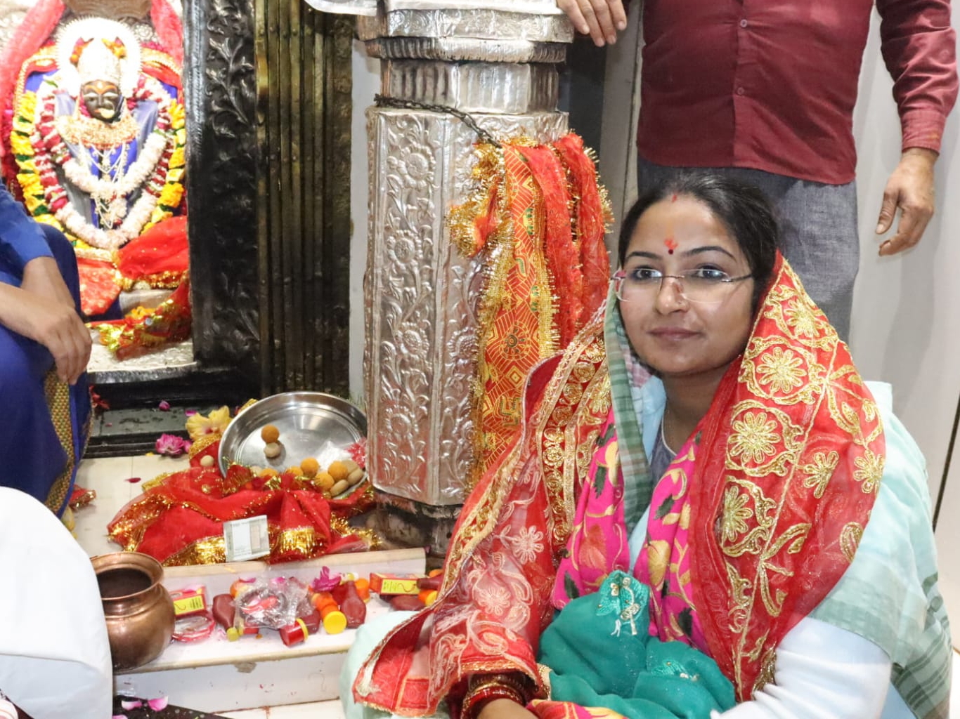 Satna - Minister of State Pratima Bagri reached Satna, great welcome at ...