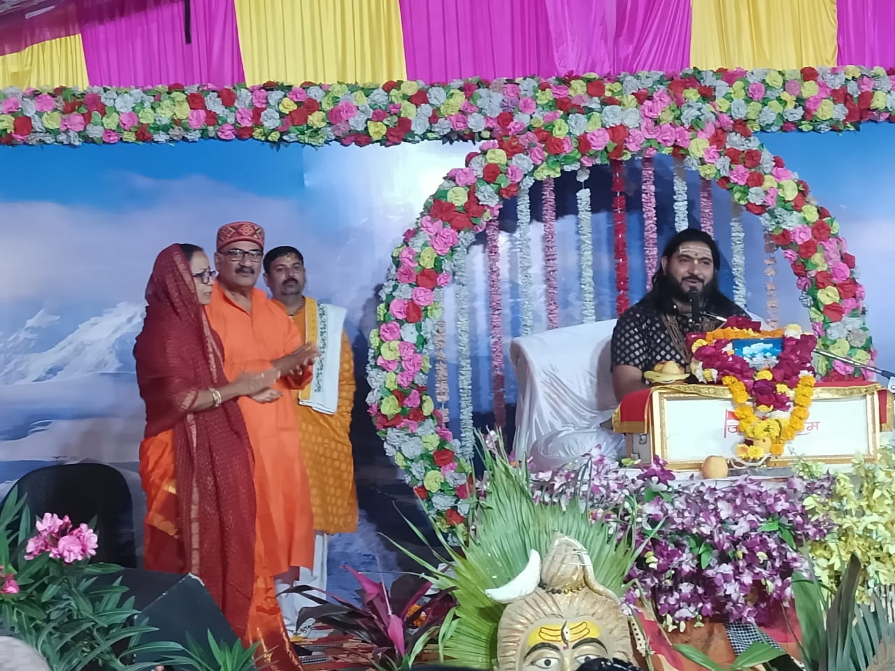 Musical Shiv Mahapuran organized at Aakriti Greens Salaiya Bhopal ...