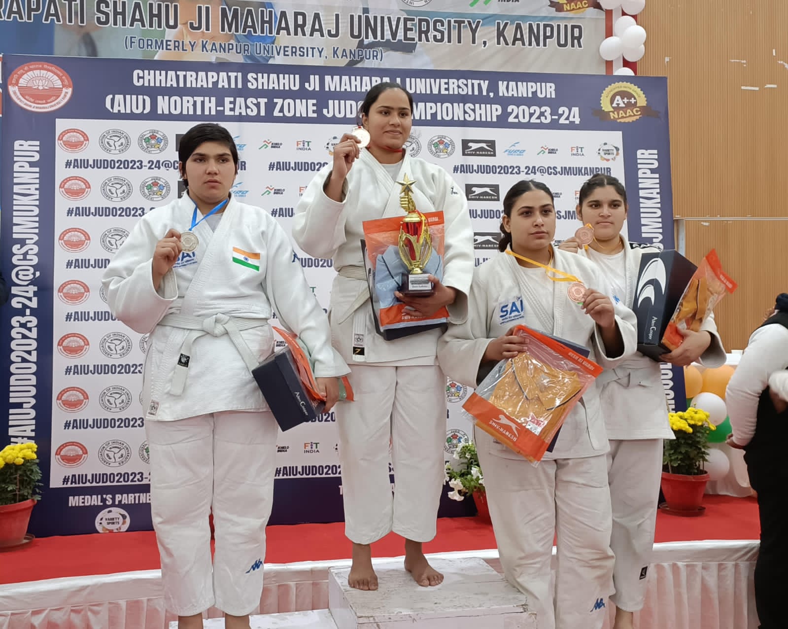 North East Zone Women's Judo Competition concludes