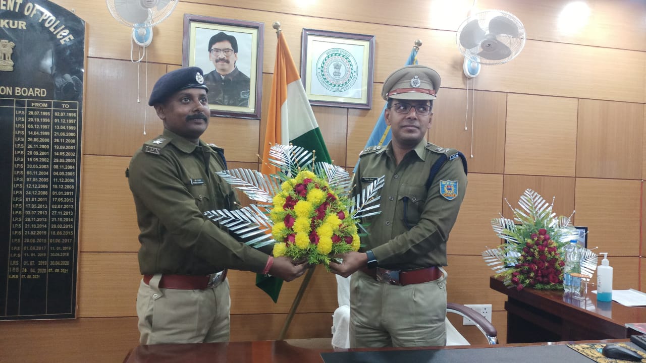 Prabhat Kumar takes charge as 26th SP of Pakur