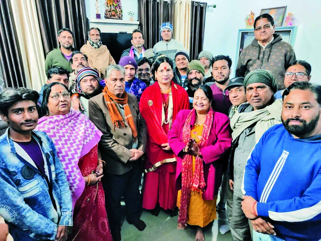 In Udaipurwati, Soni Samaj honored Kinnar Ardhanarishwar Ishwari ...