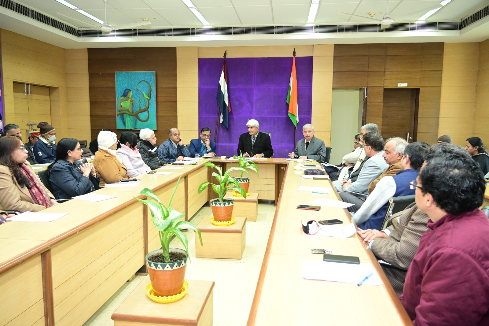 Vice Chancellor Prof. Rajbir Singh made action plan regarding Vision ...