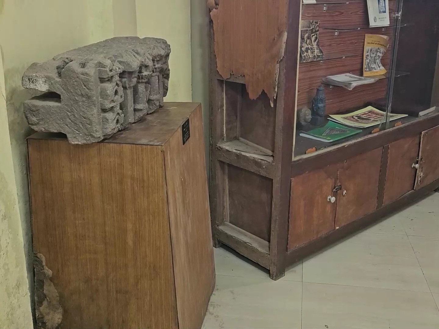 Termites infesting pedestals that house hundreds of years old artefacts ...