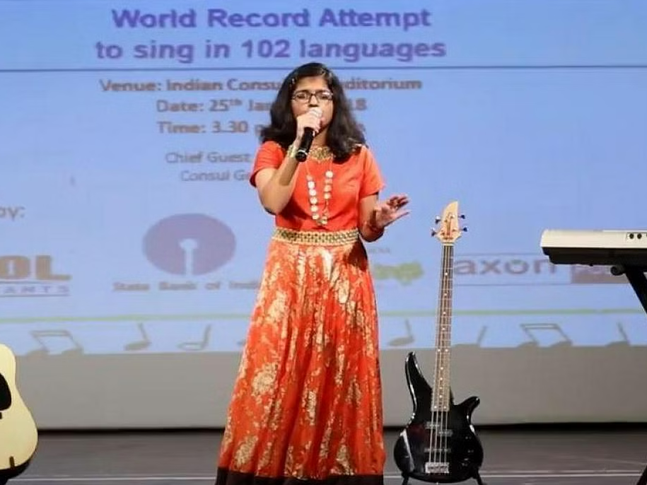 Indian singer Sucheta Satish made world record Video | भारतीय सिंगर ...