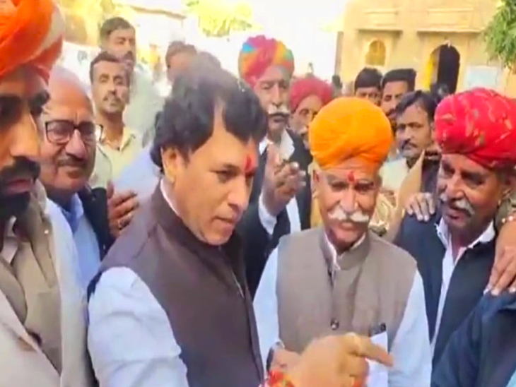 Kailash Choudhary spoke on Congress leader Mevaram Jain | कैलाश चौधरी ...