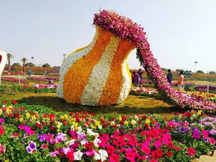 Asia's biggest flower show in Ahmedabad video | अहमदाबाद में एशिया का ...