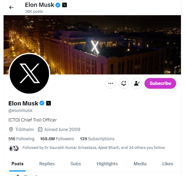 Elon Musk CTO X (Twitter); Chief Troll Officer To Chief Meme Officer ...
