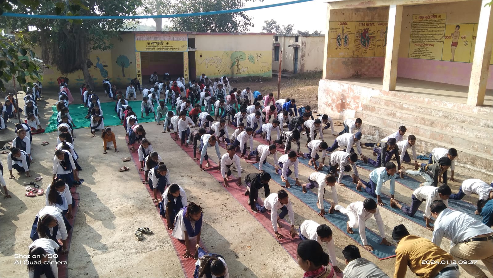 Vivekananda Jayanti celebrated at Higher Secondary School Mandali ...