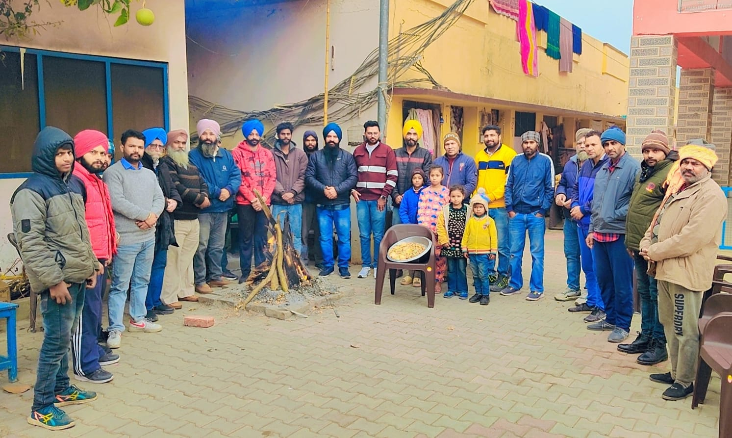 Celebrated Lohri on behalf of Fevicol Champion Club