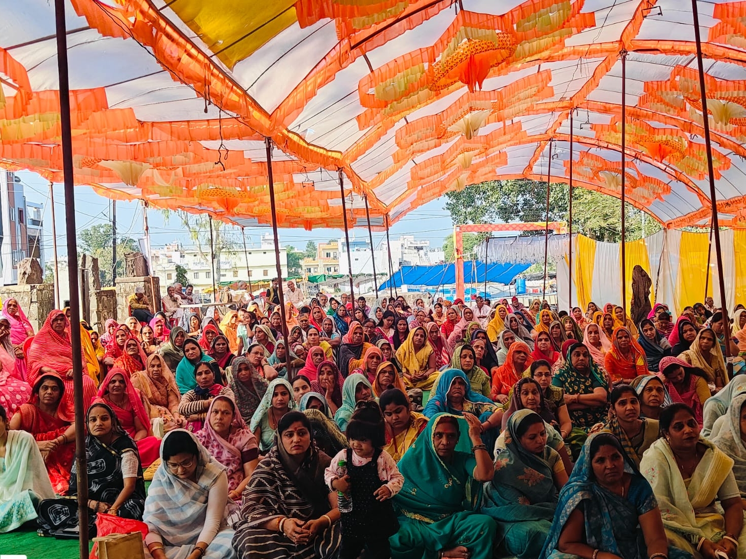 Shivmahapuran story going on in Badnawar will end tomorrow | बदनावर में ...