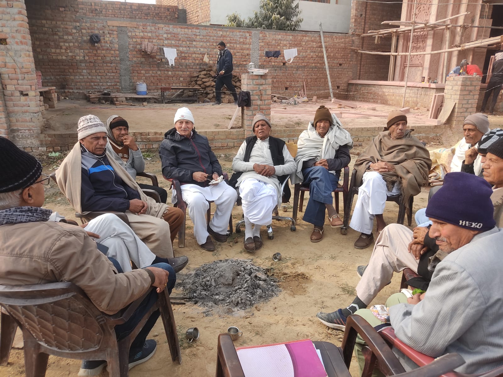 Inauguration of the newly constructed temple of Adi Dev Maharaj Ajmidh ...