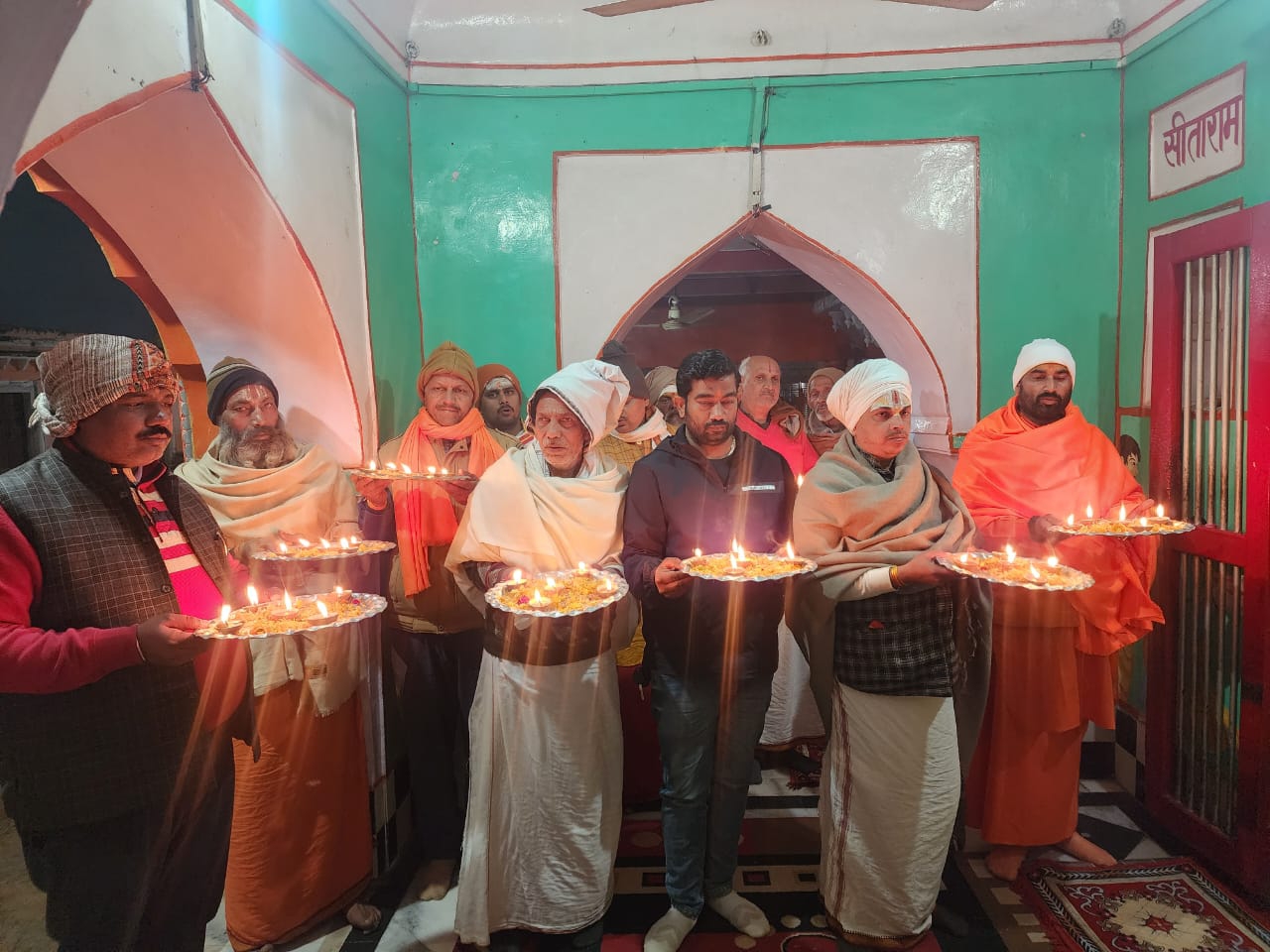 Deepotsav regarding Ramlala's enthronement in Chitrakoot | चित्रकूट में ...