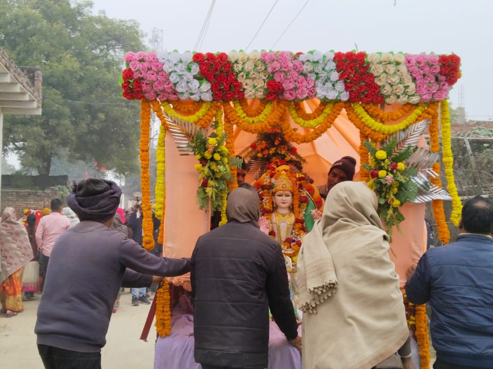 Statue of Surya Narayan installed in Jamunipur village