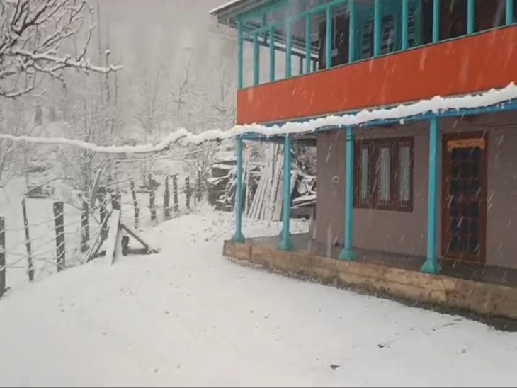 Shimla: Snowfall Narkanda Himachal weather forecast IMD | शिमला के ...