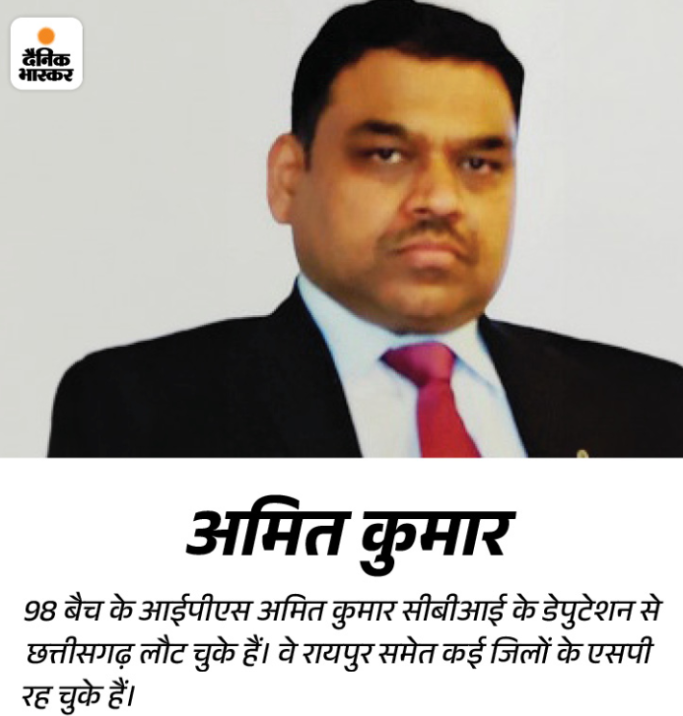 IPS Amit Kumar will be the new Intelligence Chief of Chhattisgarh | IPS ...