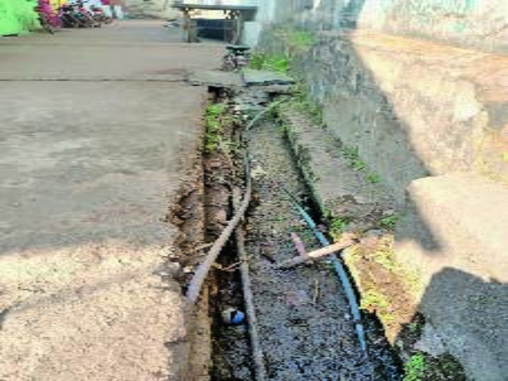 Except the township, the pipeline of submerged drain will be replaced ...