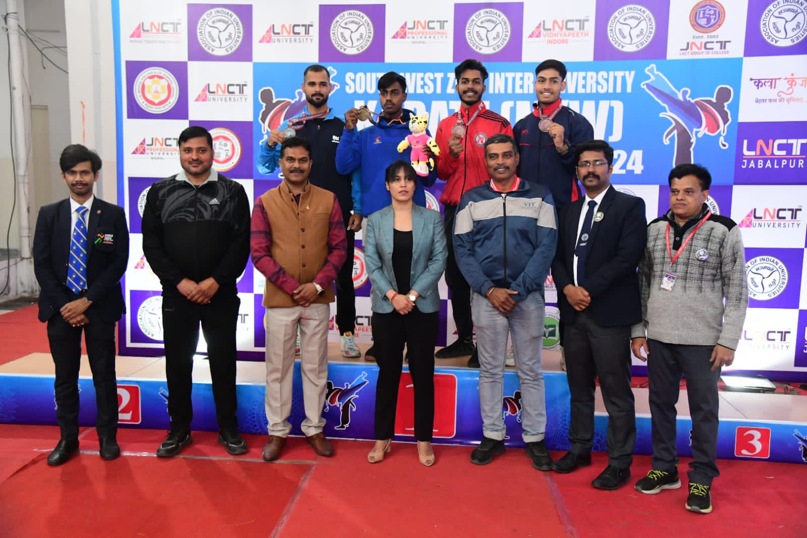 Inter-university competition organized at Academy Bhauri