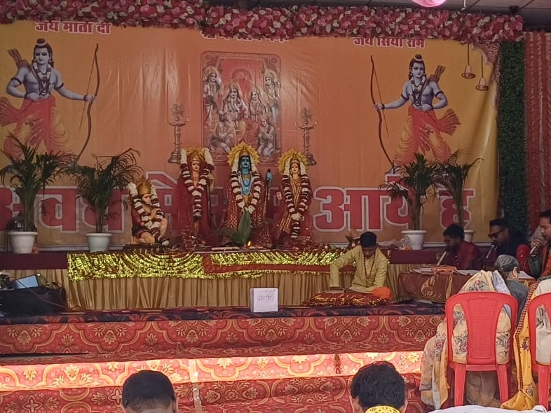 Akhand Ramayan organized at Gautam Nagar Bhopal Maharashtra Mandal ...