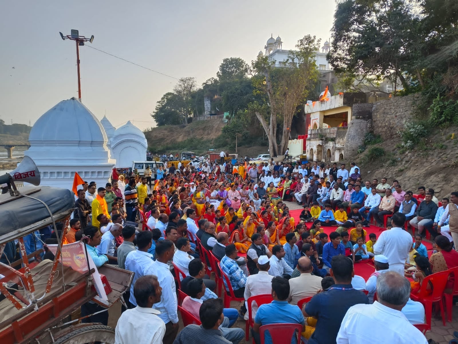 Rajghat of Burhanpur will shine tomorrow on the occasion of Ram Mandir ...