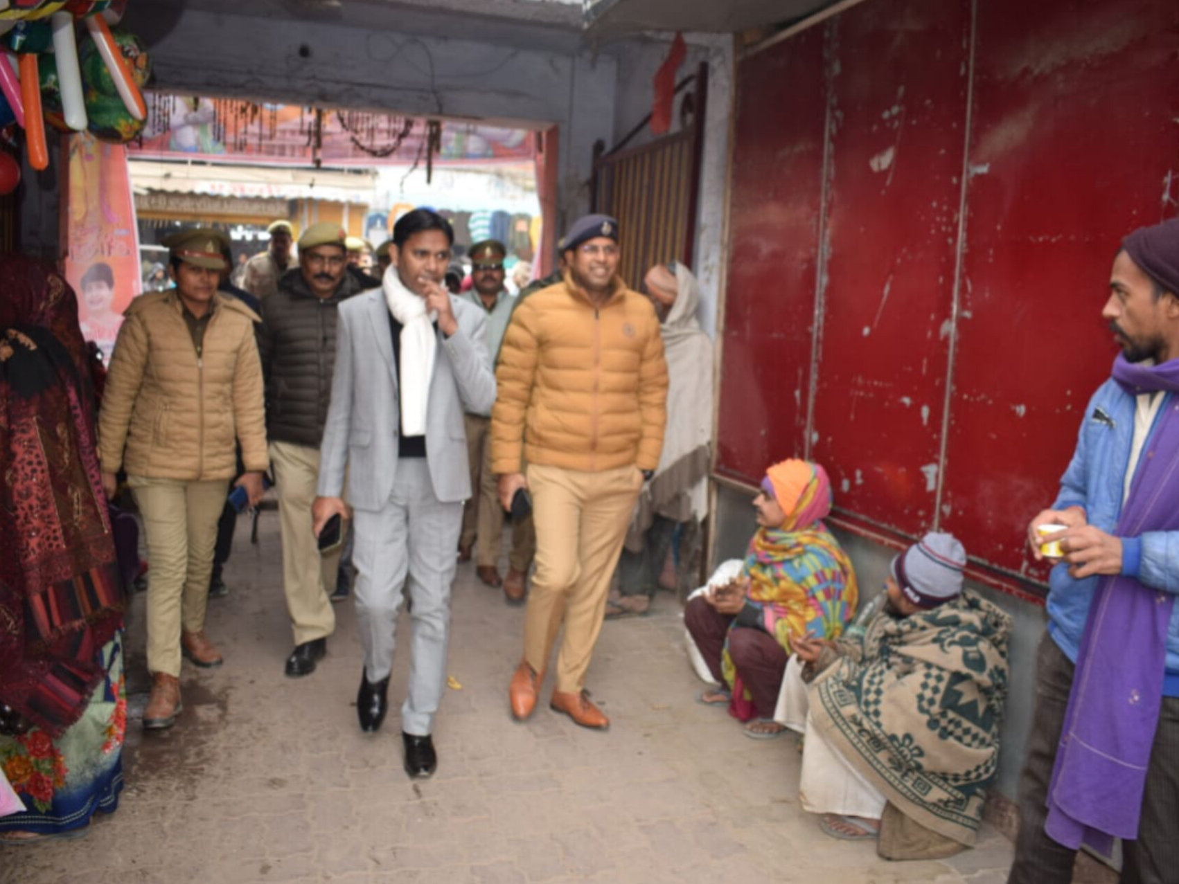 Lakhimpur Kheri colored in the colors of Shri Ram | श्रीराम के रंग में ...