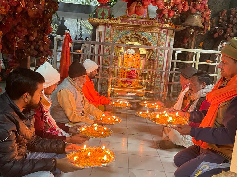 Deepotsav in Bharatkup and Laina Baba