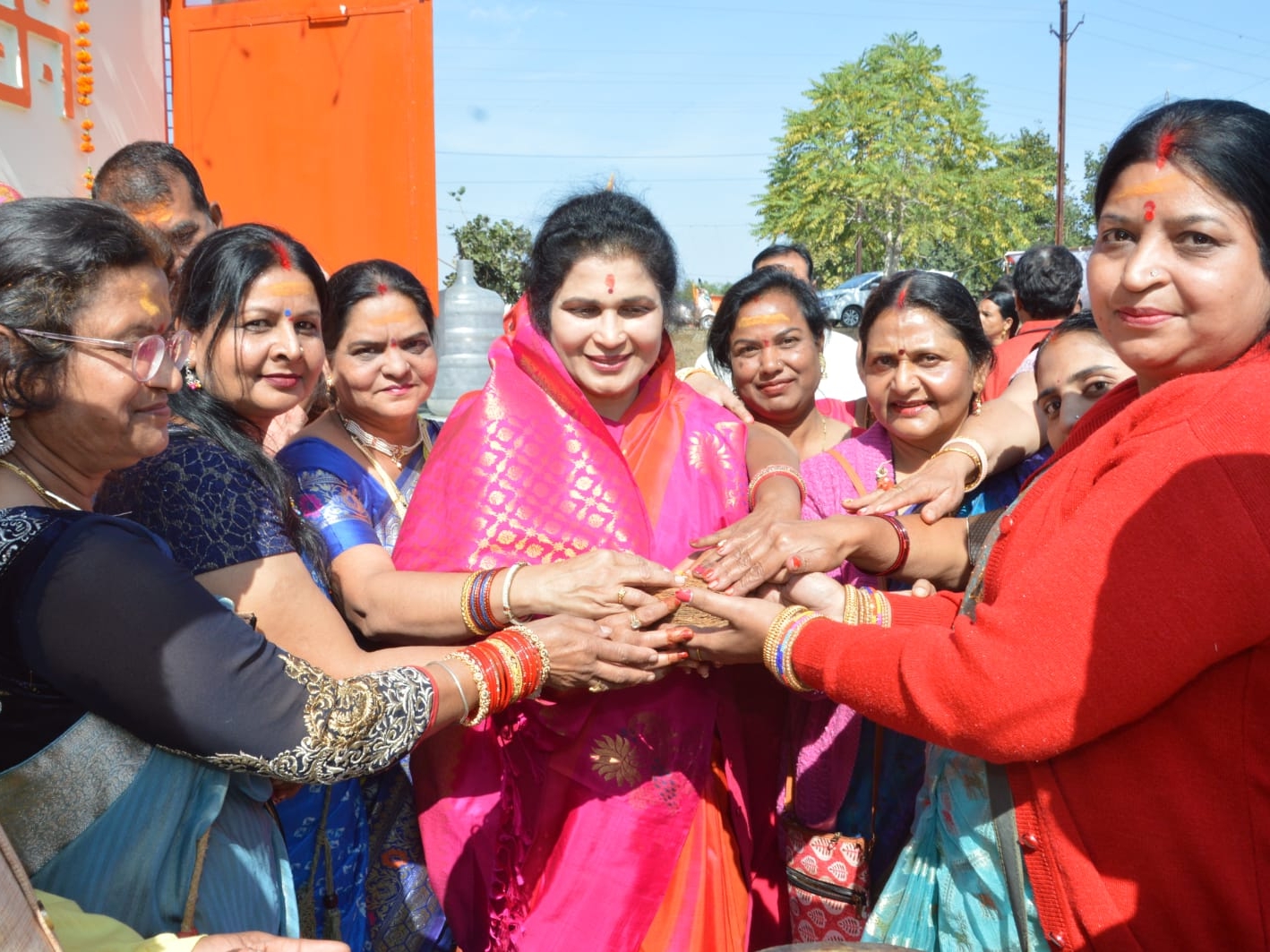 Life consecration of Shiv family in Vedavati Colony, Bhopal | वेदवती ...