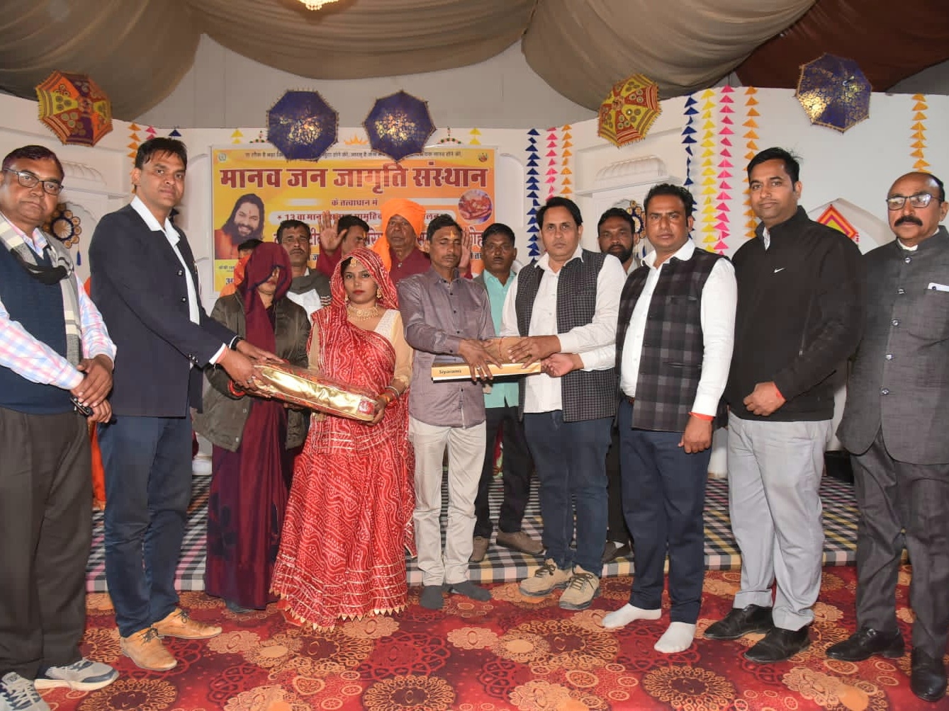 Ringas mass engagement ceremony of 15 couples took place