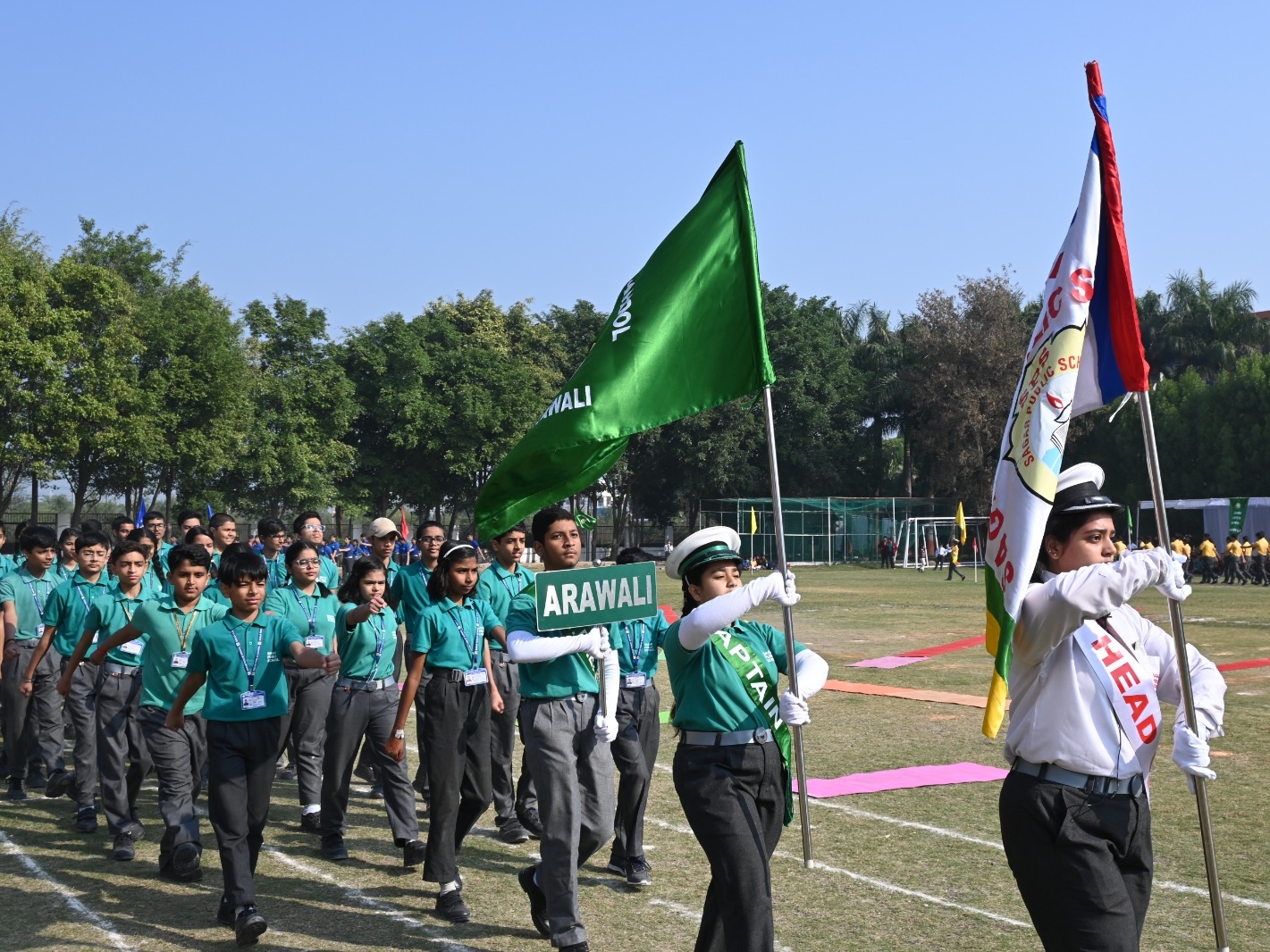 Annual sports meet organized in Sagar Public School Gandhinagar | सागर ...