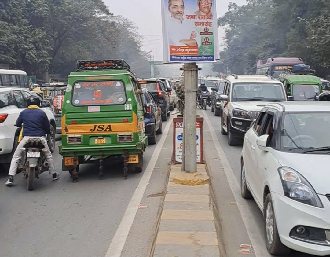 National players stuck in heavy traffic jam in Patna