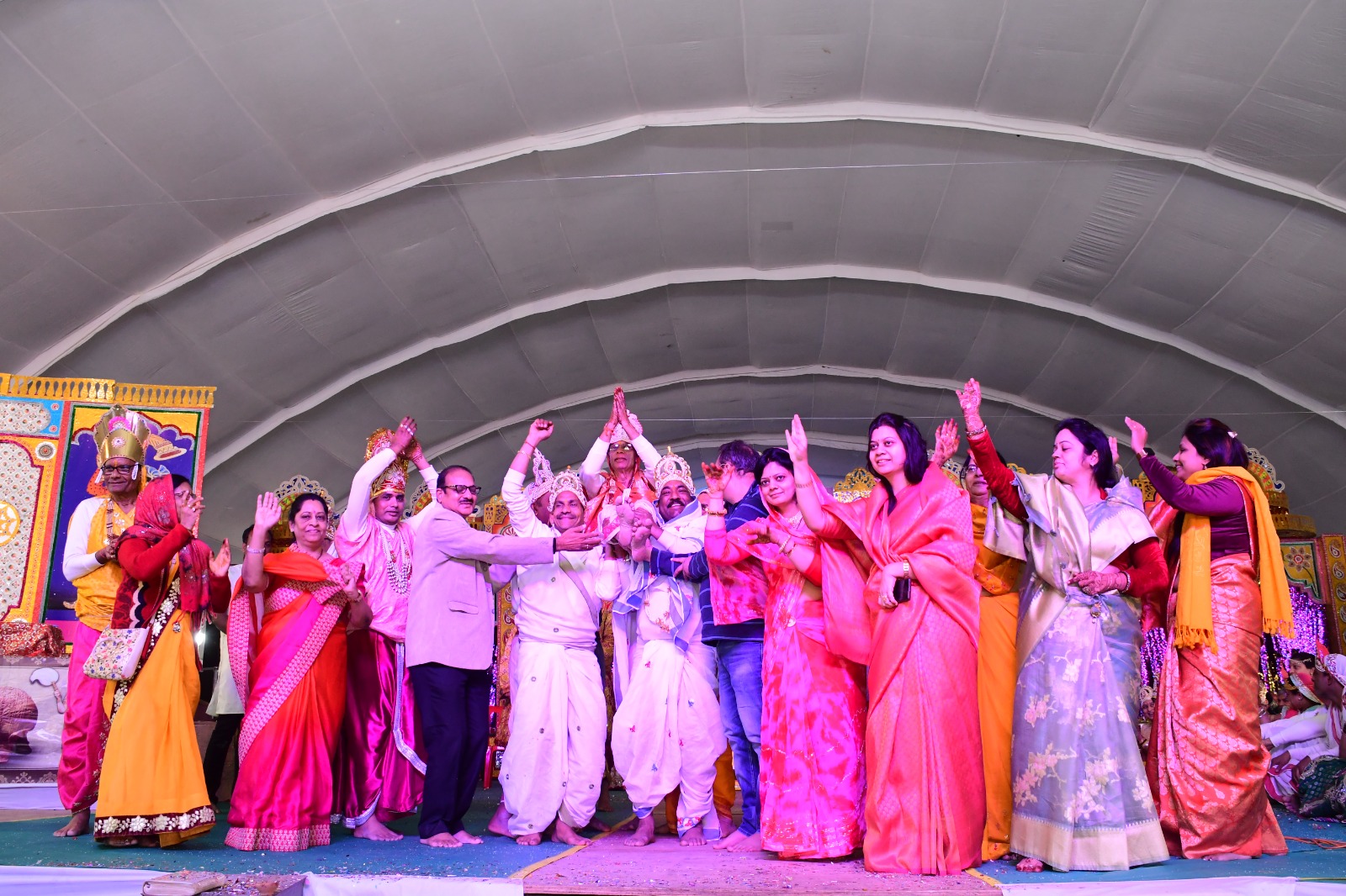 Adikumar born in Panch Kalyanak Mahotsav, Indra-Indrani danced | पंच ...