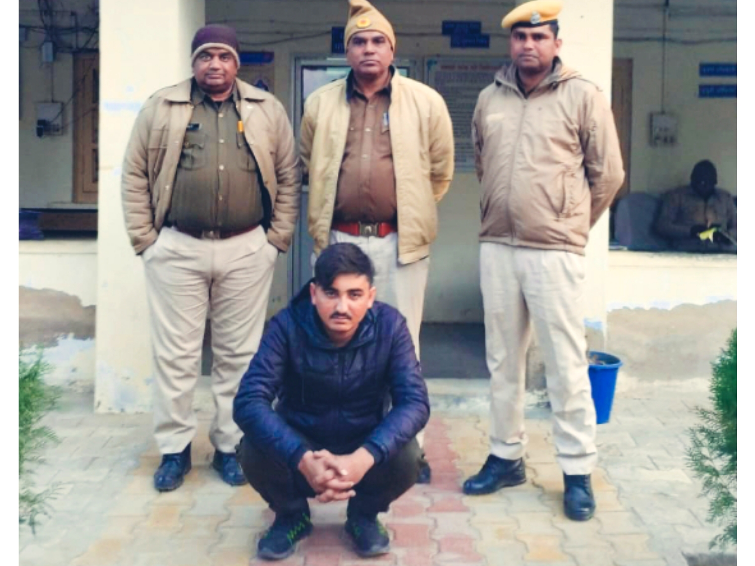 Police caught an accused involved in the conspiracy, his nephew ...