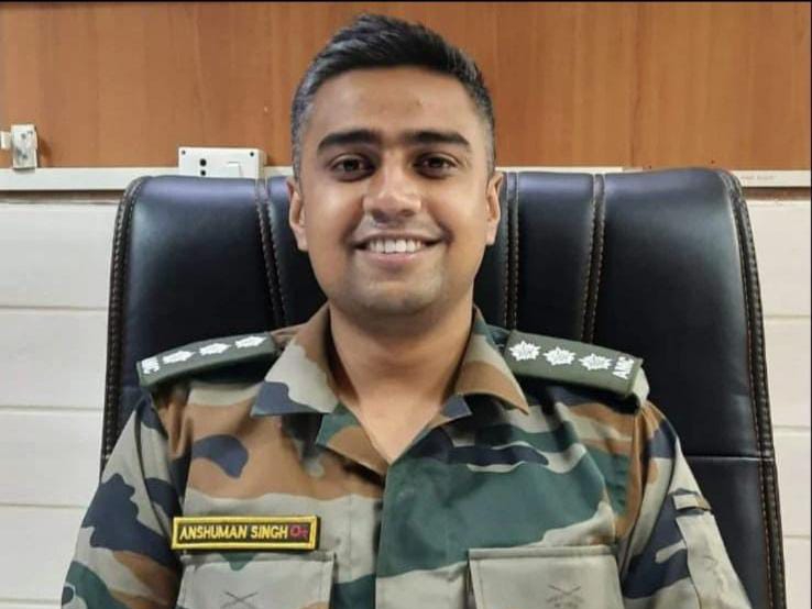 Captain Anshuman Singh will receive Kirti Chakra posthumously | कैप्टन ...