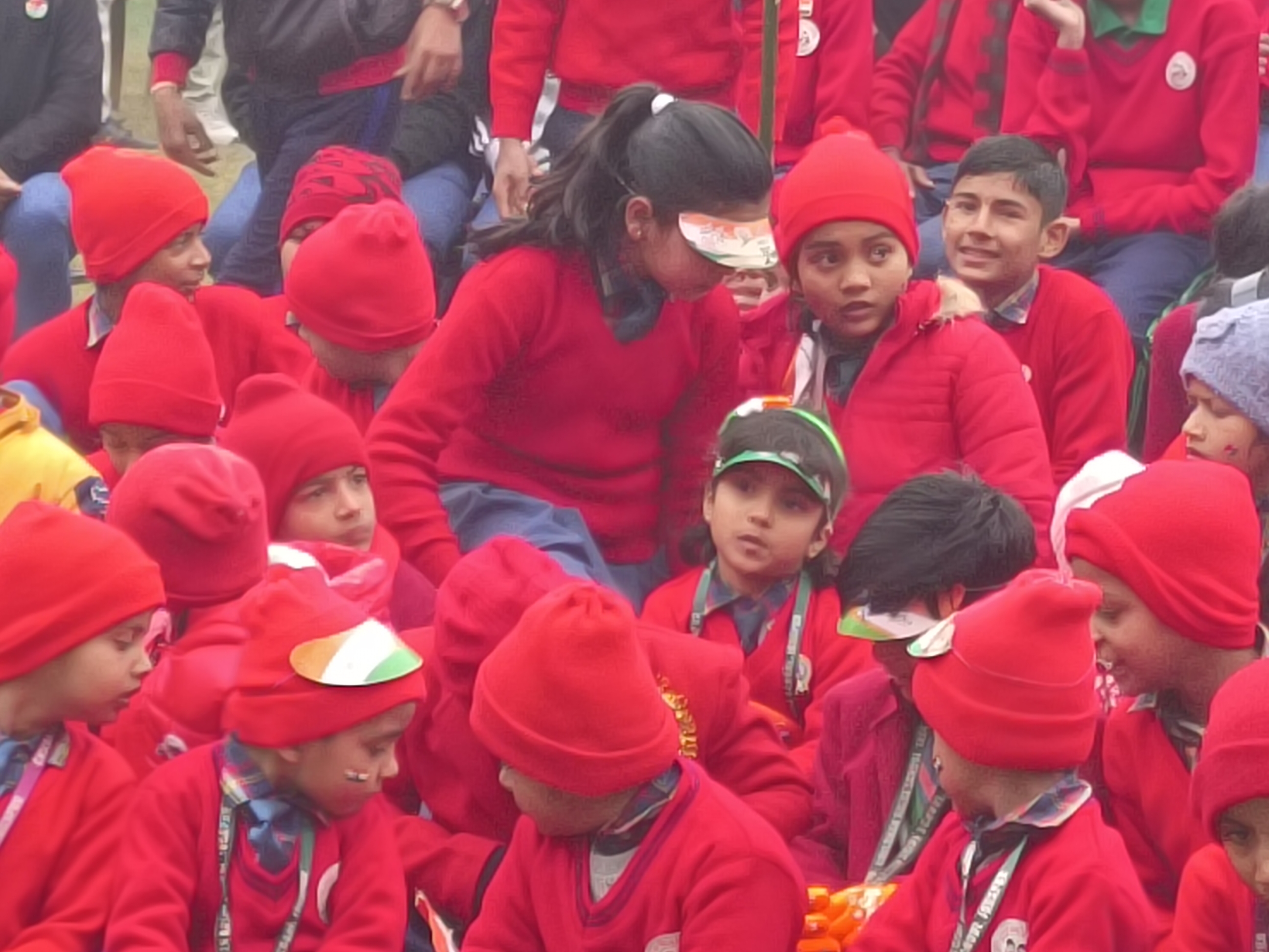 National festival celebrated with pomp in Children Guide School ...