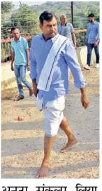 Jakhar will remain barefoot till the water comes in Kalakh Dam