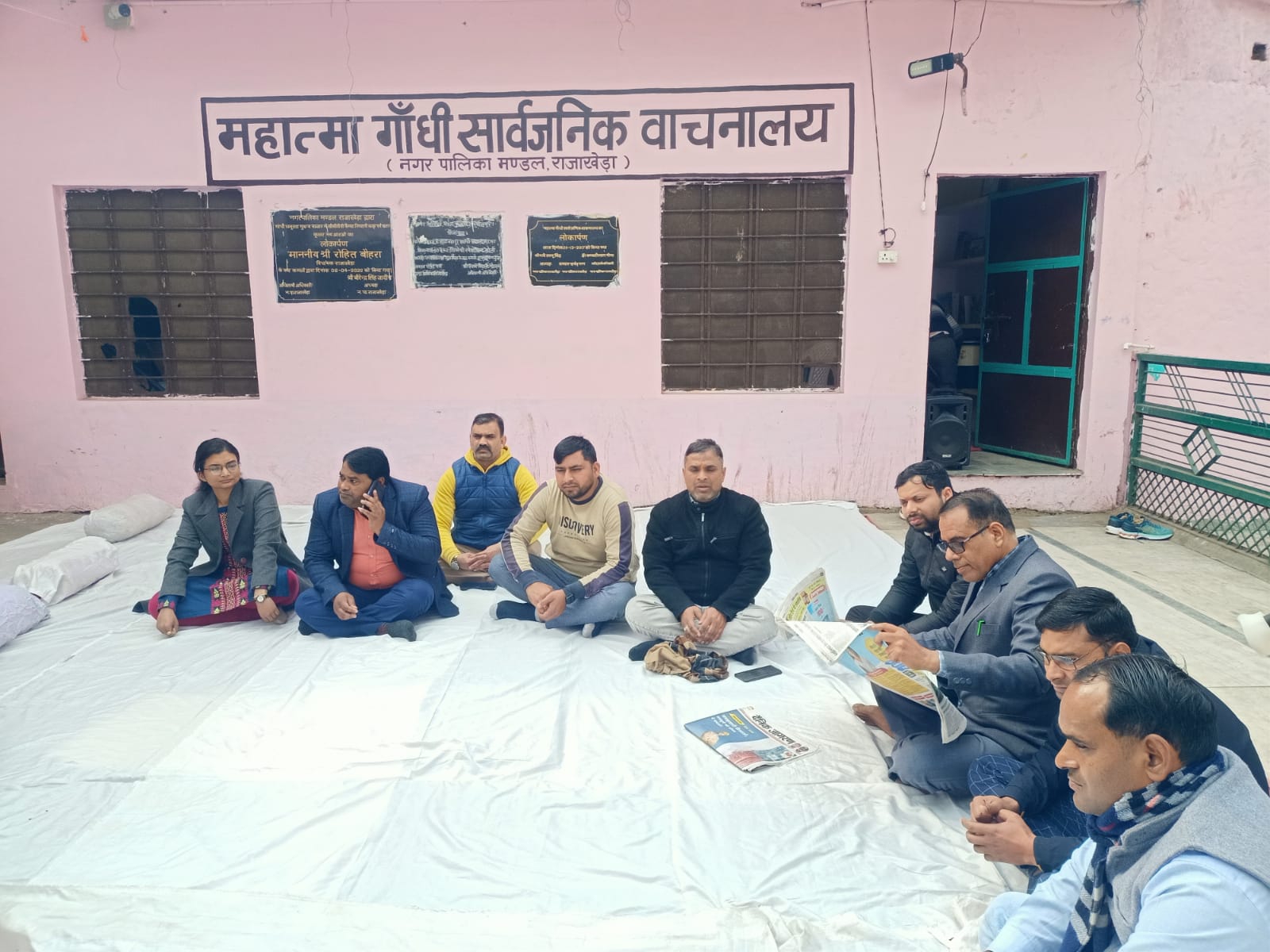 Martyr's Day celebrated in Rajkheda | राजाखेड़ा में मनाया शहीद दिवस ...