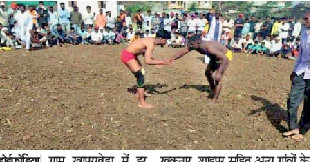 Dana Baba's fair was held, wrestlers showed their skills in wrestling ...