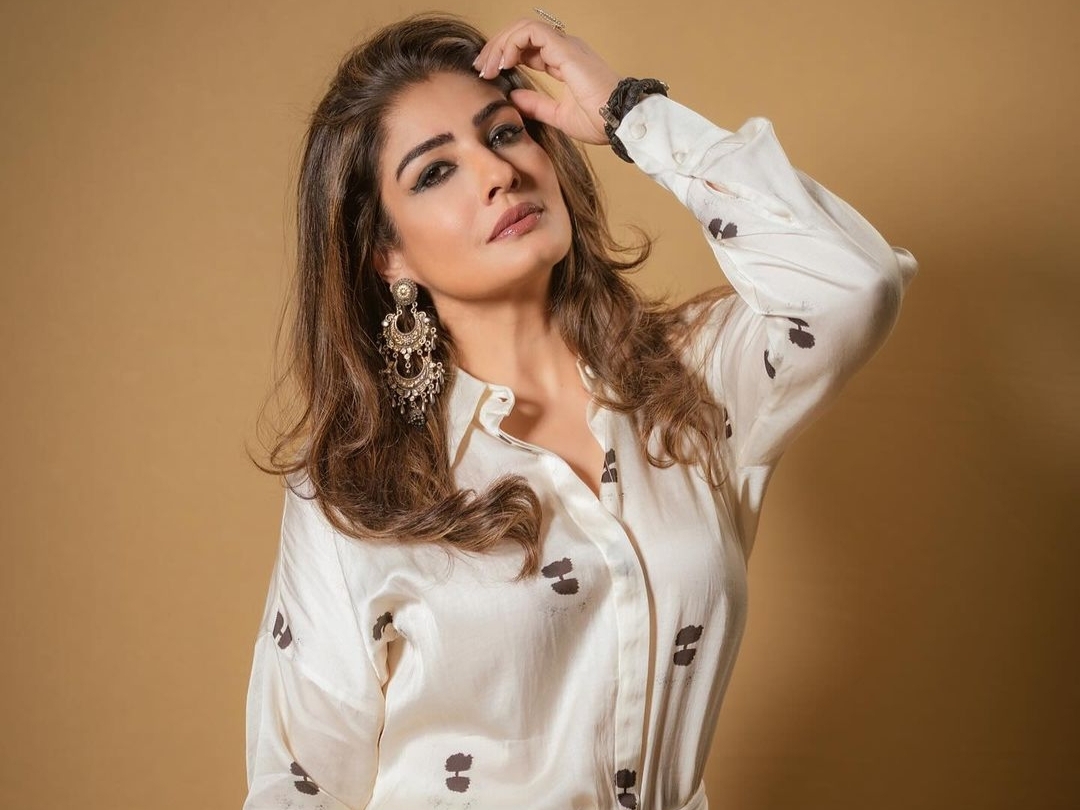 Dainik Bhaskar Exclusive Interview| Actress Raveena Tandon Patna Visit ...