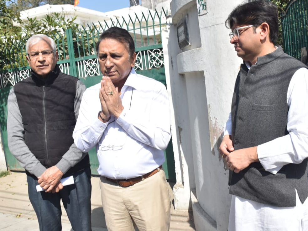 Sunil Gavaskar's mother-in-law passes away in Kanpur | कानपुर में सुनील ...