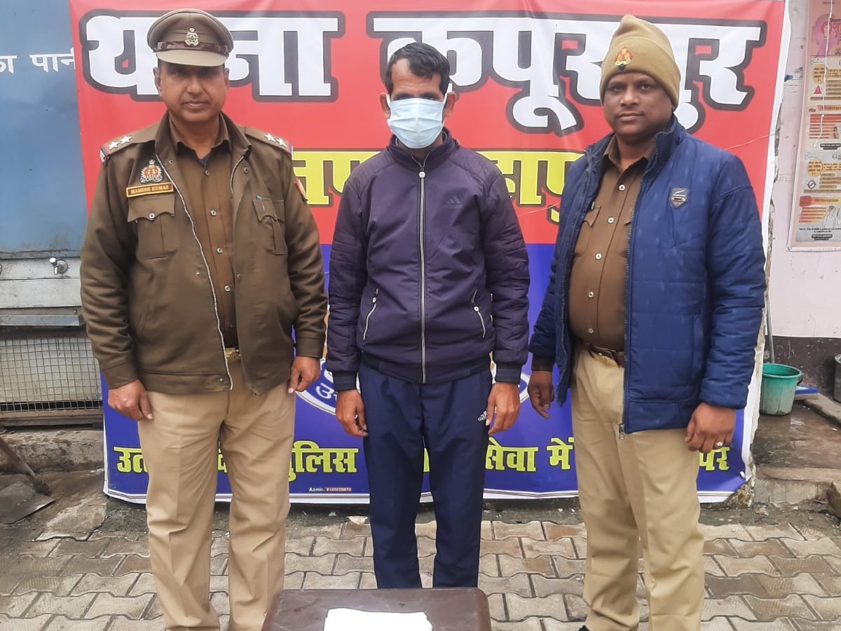 Hapur police caught a criminal carrying a reward of Rs 10,000 | हापुड़ ...