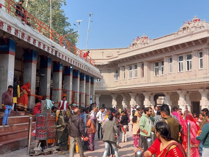 Vindhya Corridor of Mirzapur is taking its final shape | मिर्जापुर में तैयार हो रहा विंध्य ...