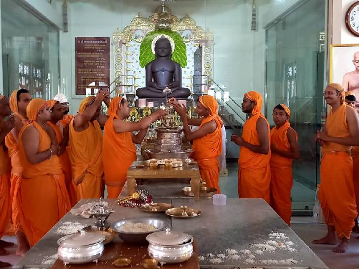 Rituals begin in Jain temples of Bhopal | भोपाल के जैन मंदिरों में ...