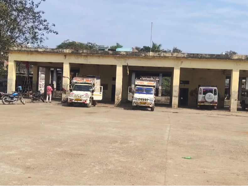 Changed face of Ghatol bus stand