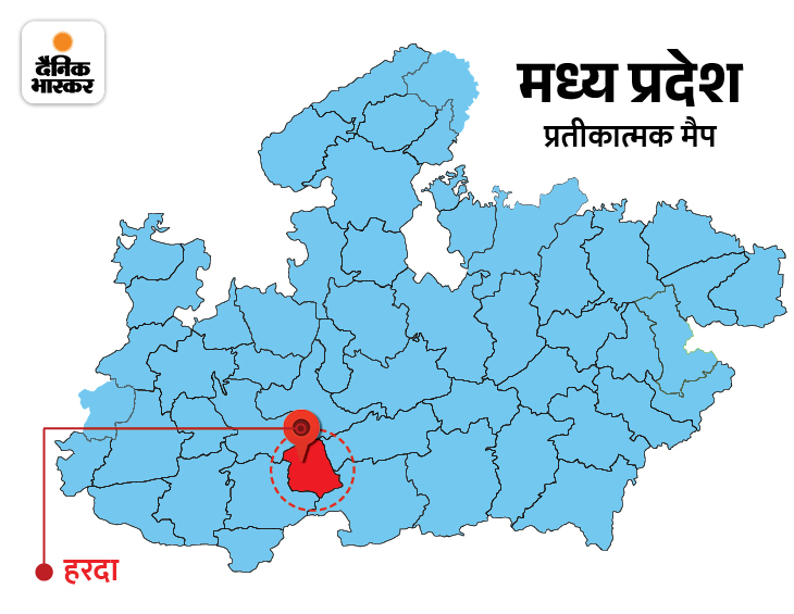 Madhya Pradesh Harda Firecracker Factory Map Record; Pipalpani | Rehta ...