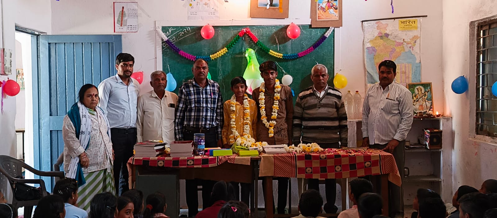 Farewell ceremony of 8th class students in secondary school Pipliya ...