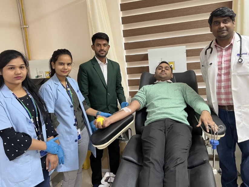 Blood bank facility inaugurated in Sagar Hospital Bhopal | सागर मल्टी ...