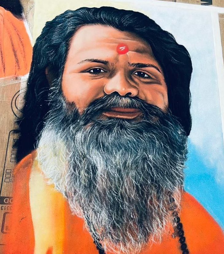 Meet India's fastest rangoli artist Rahul Swami, who is making rangoli ...