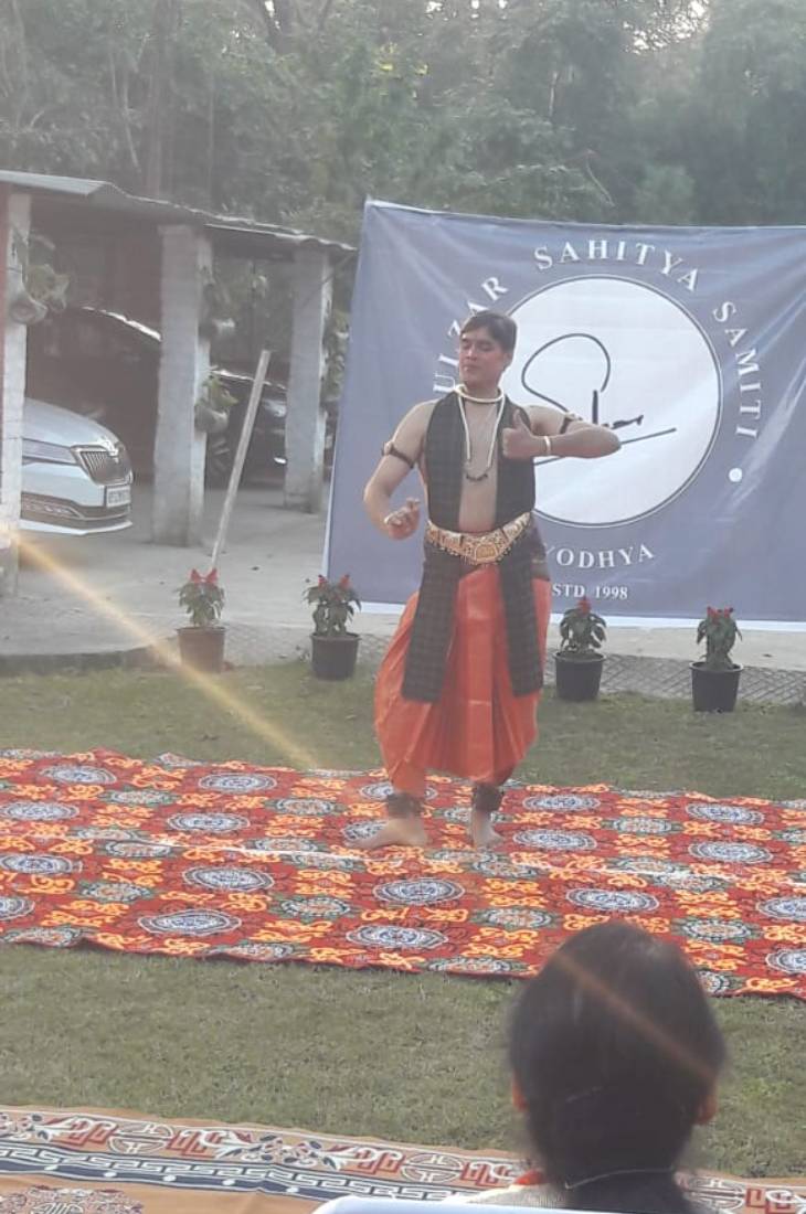 Bharat Natyam presentation in the cultural evening of Gulzar Sahitya ...
