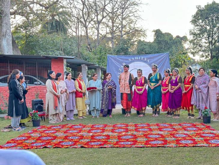 Bharat Natyam presentation in the cultural evening of Gulzar Sahitya ...